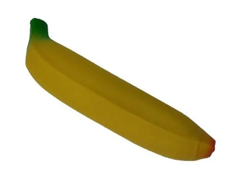 Silicone Banana Stress Reliever Toy Squeeze Squidgy Banana Prank Toy ...