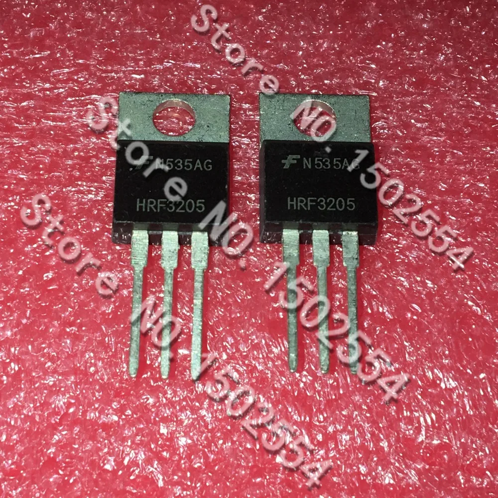 50PCS/LOT HRF3205 TO 220 55V 100A Field Effect Tube Quality Assurance ...