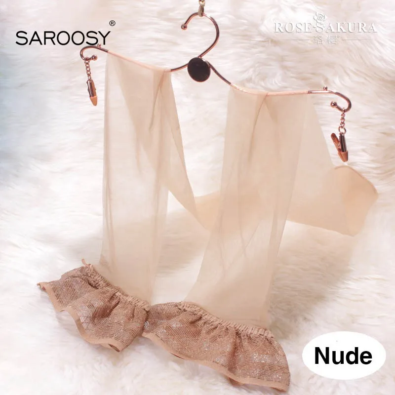 SAROOSY, сексуальные, прозрачные, высокие, эластичные чулки для женщин ...