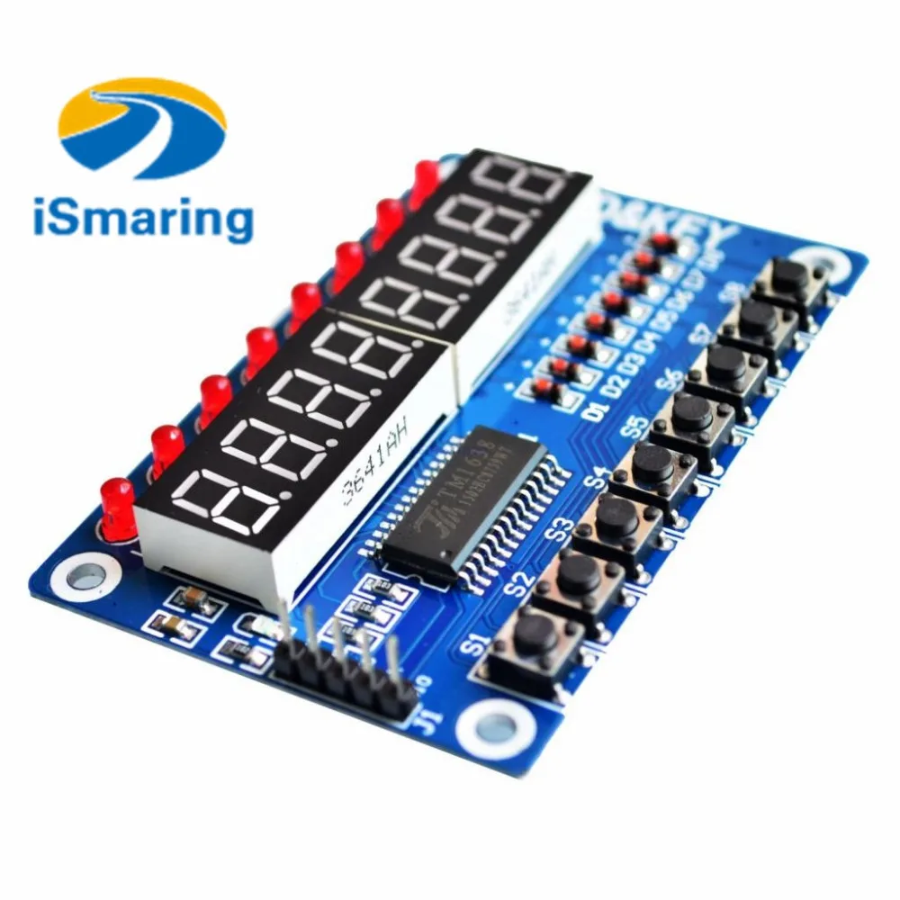 Key Display ForArduino New 8 Bit Digital LED Tube 8 Bit TM1638 Module ... Key Display ForArduino New 8 Bit Digital LED Tube 8 Bit TM1638 Module ...