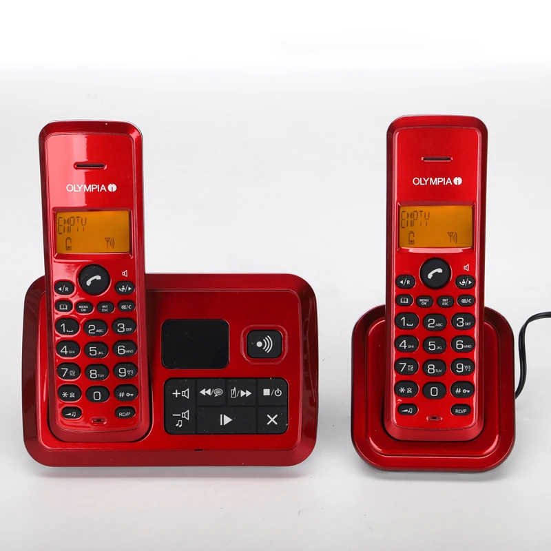 English German Russian Language Wireless Phone With Call Id Answer ...