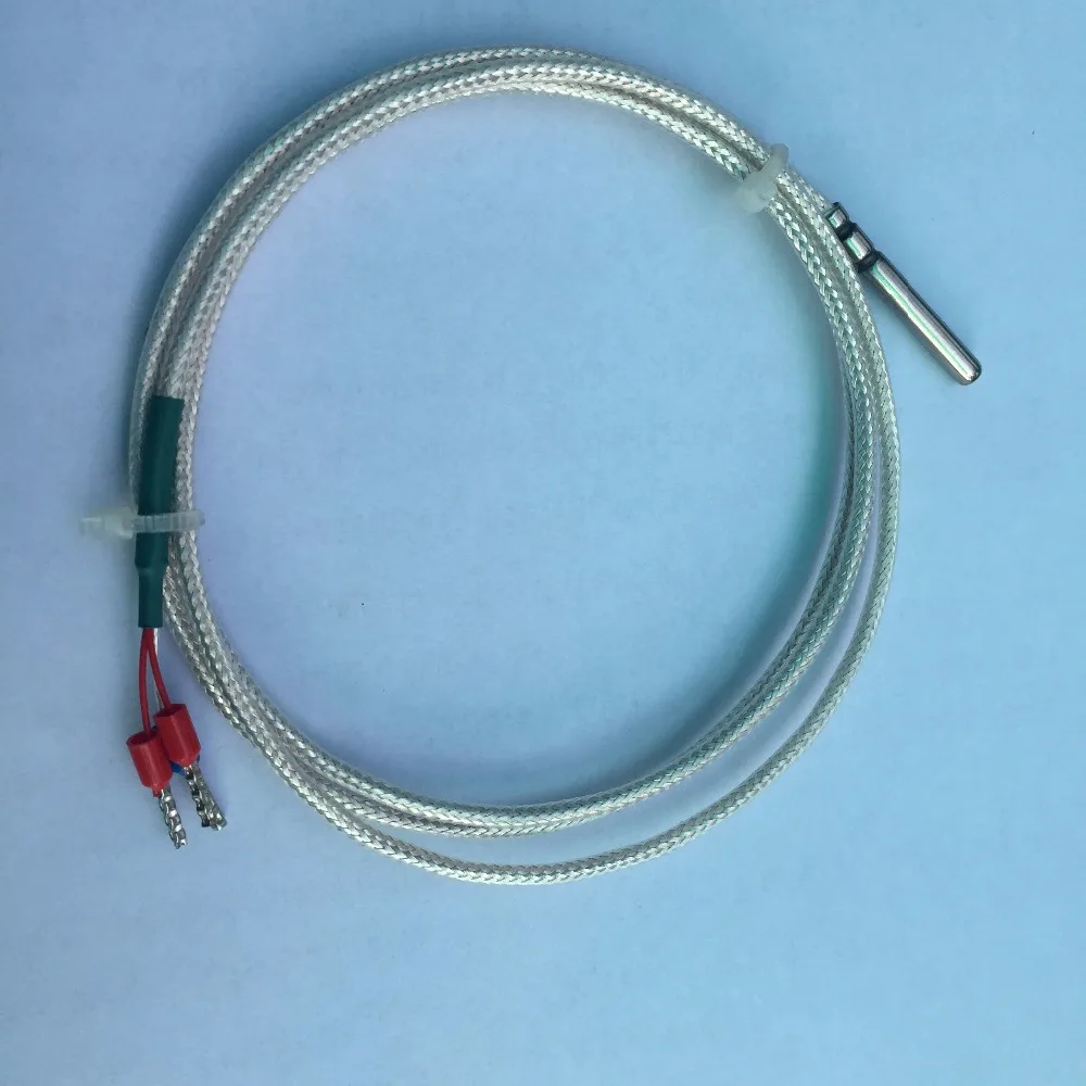 Free-shipping-2pc-pt100-temperature-sensor-heraeus-pt100-2B-probe-4-30 ...