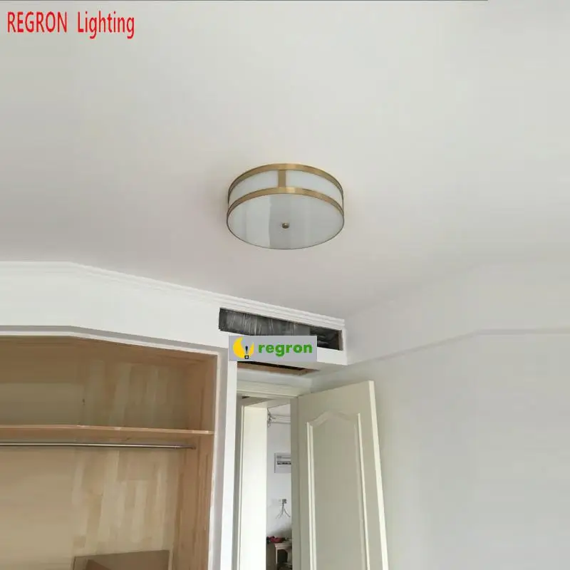 Surface study reading Ceiling Light for student Modern Copper Led ...
