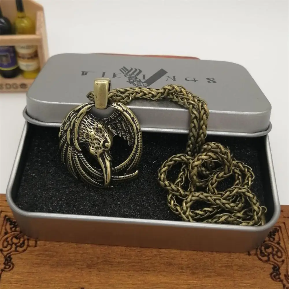 Одина Ворон smybol Творческий ворона подвеска, амулет viking ювелирных ...
