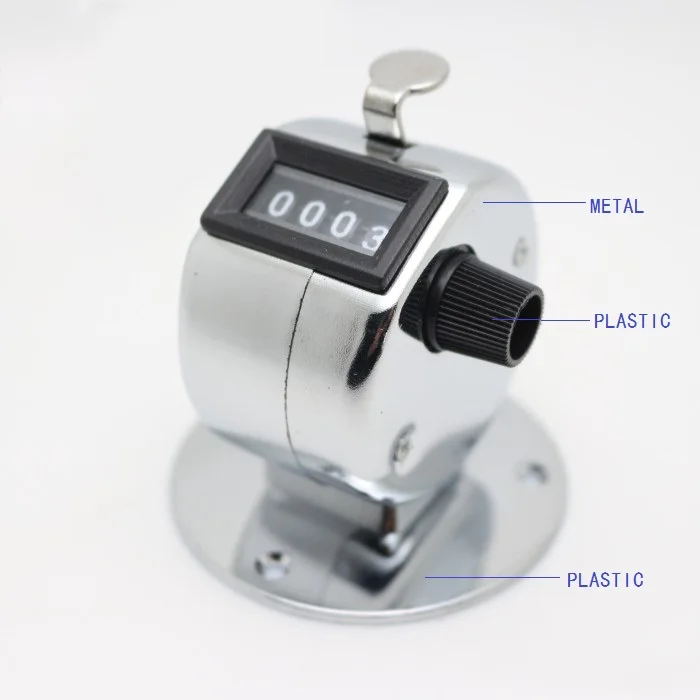 1PC THD T 8032B Metal body/Plastic 4digitsmechanical manual counter ...