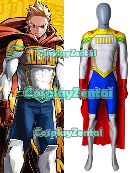 Newest Lemillilon Mirio Togata 3D Print Spandex Zentai Suit Lemillilon ...