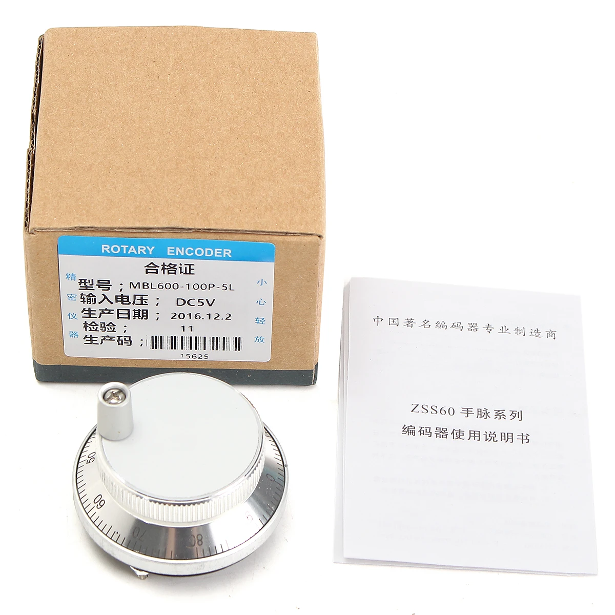 Hand Wheel Pulse Encoder 100PPR CNC Mill Router Manual Control For CNC ...