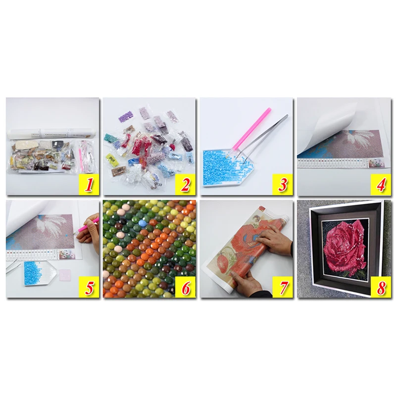 DIY 5D Diamond Painting Abstract Tree Under the Moon Embroidery Triple ...