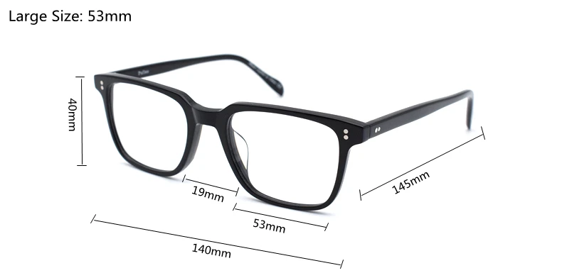 Vintage Square Optical Glasses Frame Retro Eyeglasses For Men and Wome ...