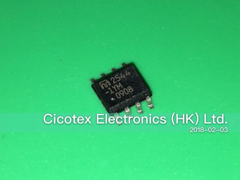10 개/몫 MIC2544 1YMTR sop 8 ic sw curr 리미트 하이 사이드 8 sop MIC2544 1YM 2544 ...