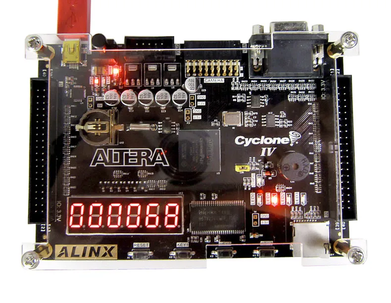 Последняя версия Altera EP4CE10 FPGA макетная плата с 256M SDRAM 16M SPI