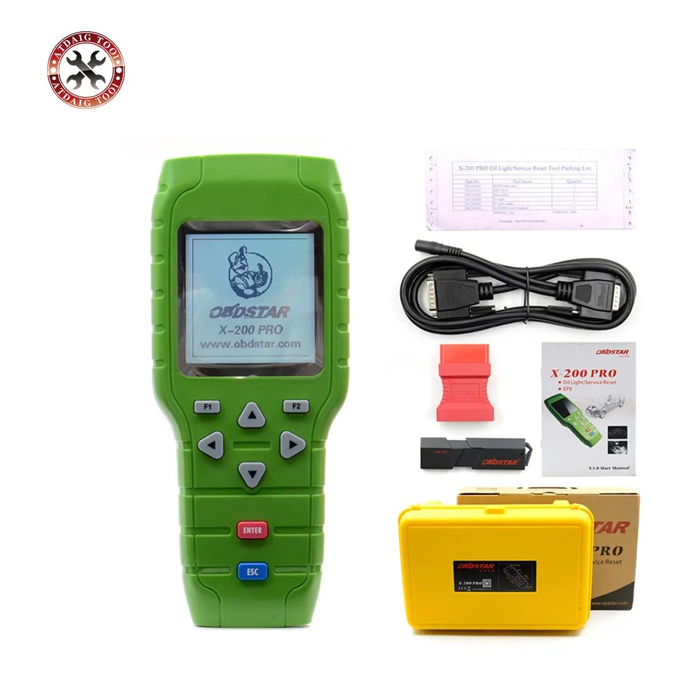 OBDSTAR X 200 X200 Pro, tipo A + B, para reinicio de aceite + Software ...