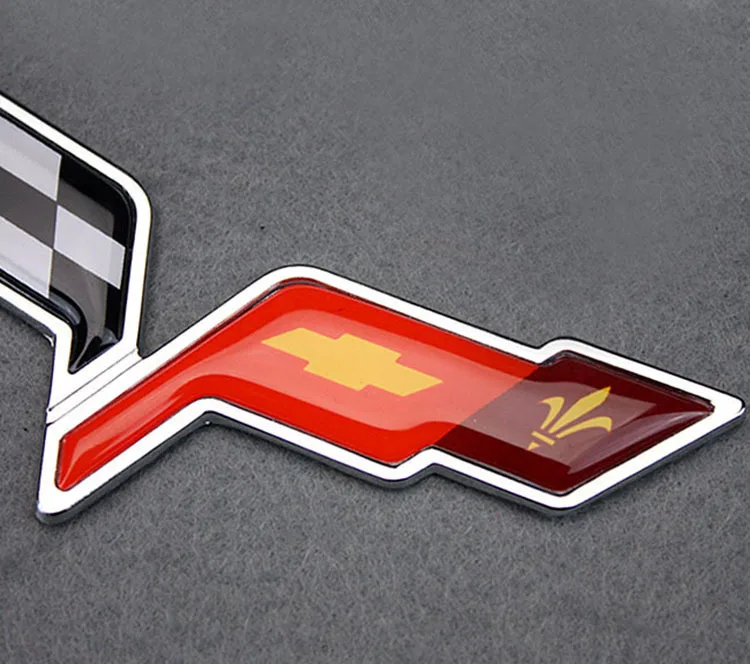 Купить прохладно Корвет логотип ремонт автомобиля эмблема хромированные ...