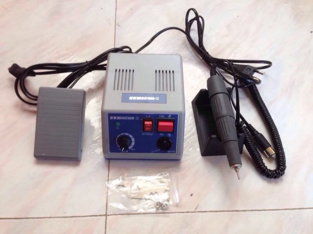 Marathon Micromotor de pulido eléctrico para laboratorio Dental, pieza ...