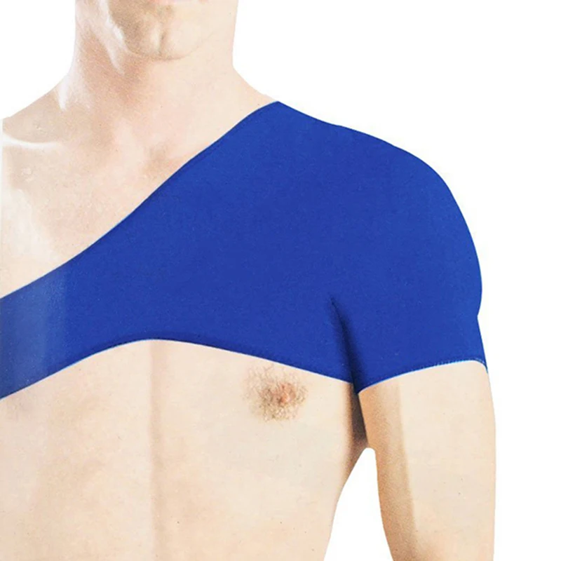 Outdoor Sports Single Shoulder Injury Support Strap Band Safety Protect ...