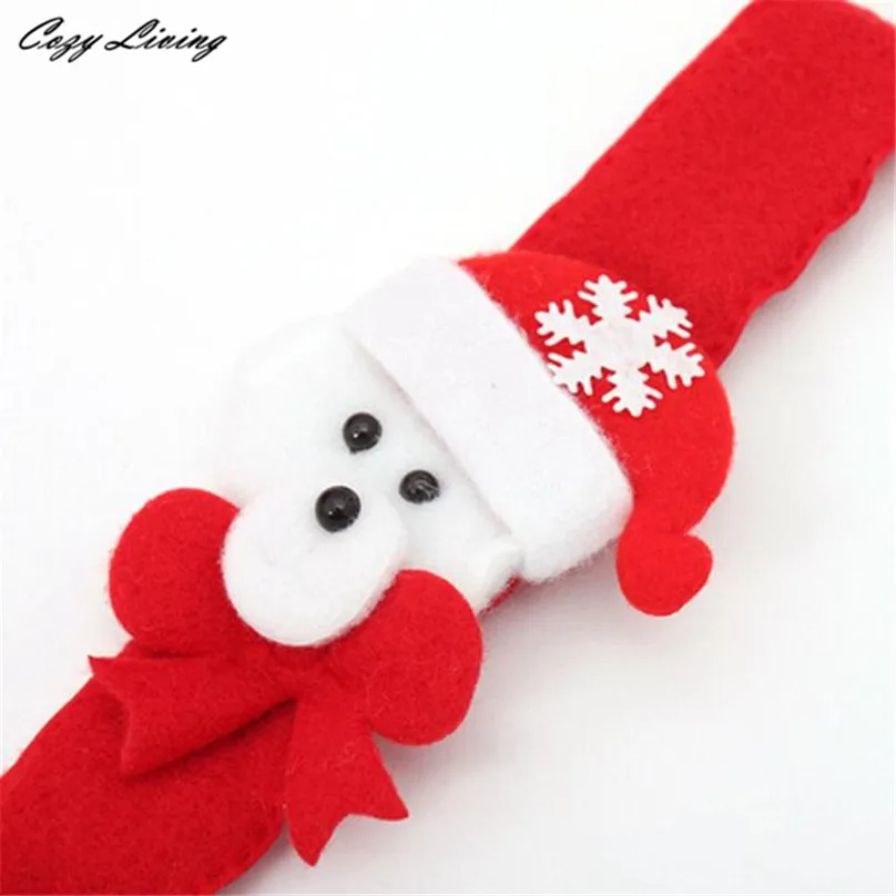 Christmas Decorations Santa Claus Snowman Family Christmas Strap ...
