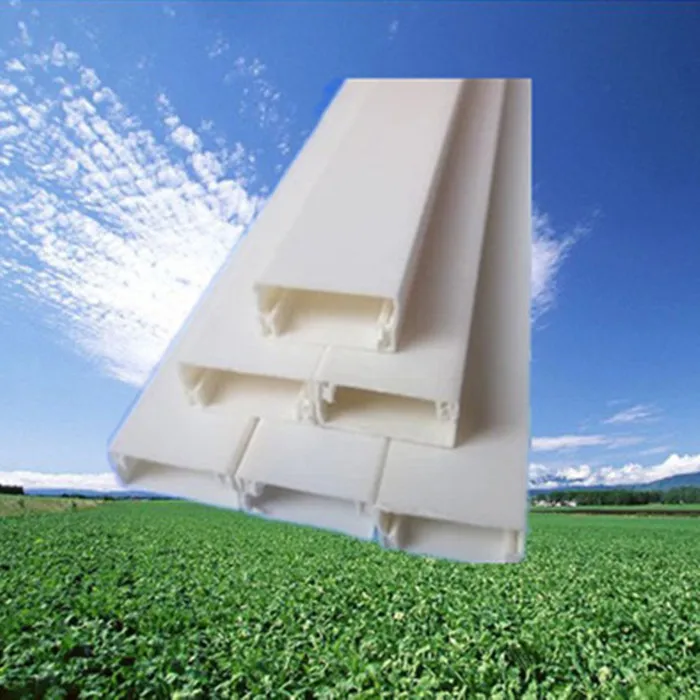 Square retardant trunking wiring groove to go trough cable wire ...