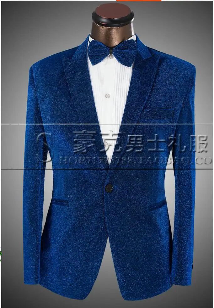 Hot 2021 New Men Suit Singer Multicolour Bright Wire Suit Groom Wedding ...