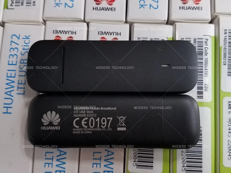 Original Unlocked 150Mbps LTE USB Dongle Huawei E3372 LTE 4G USB Modem ...