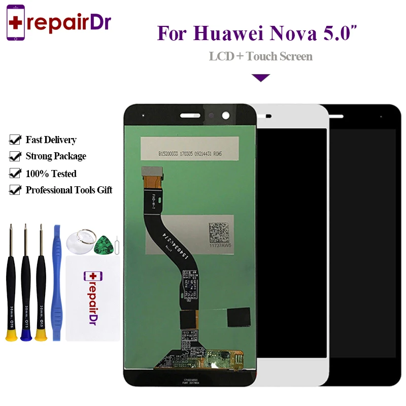 5 Pcs Neue LCD Display Für Huawei Nova CAZ AL10 CAN L01 Mit Touchscreen ...