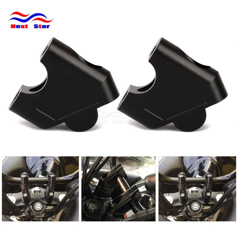 Motorcycle Handlebar Riser Extend Clamp Mount Kits For Suzuki Gsf 1250s ...