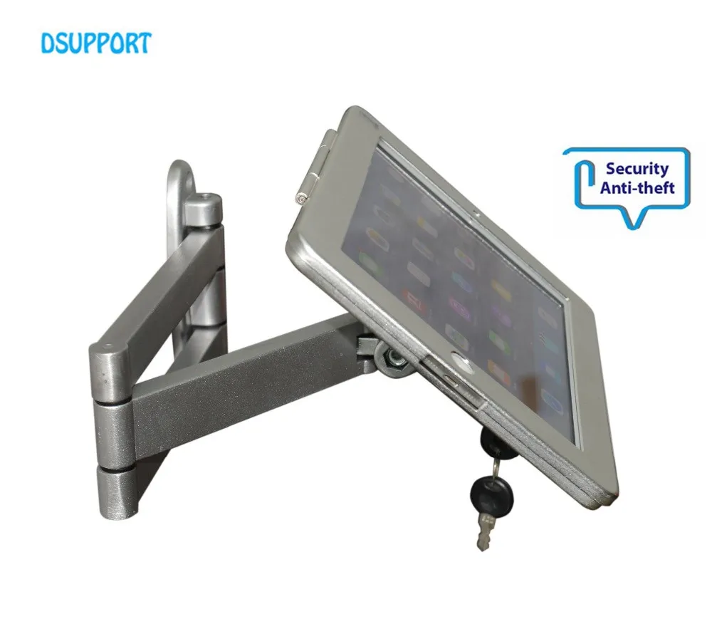 Fit for iPad 2/3/4/air/pro wall mount metal case for ipad stand display ...