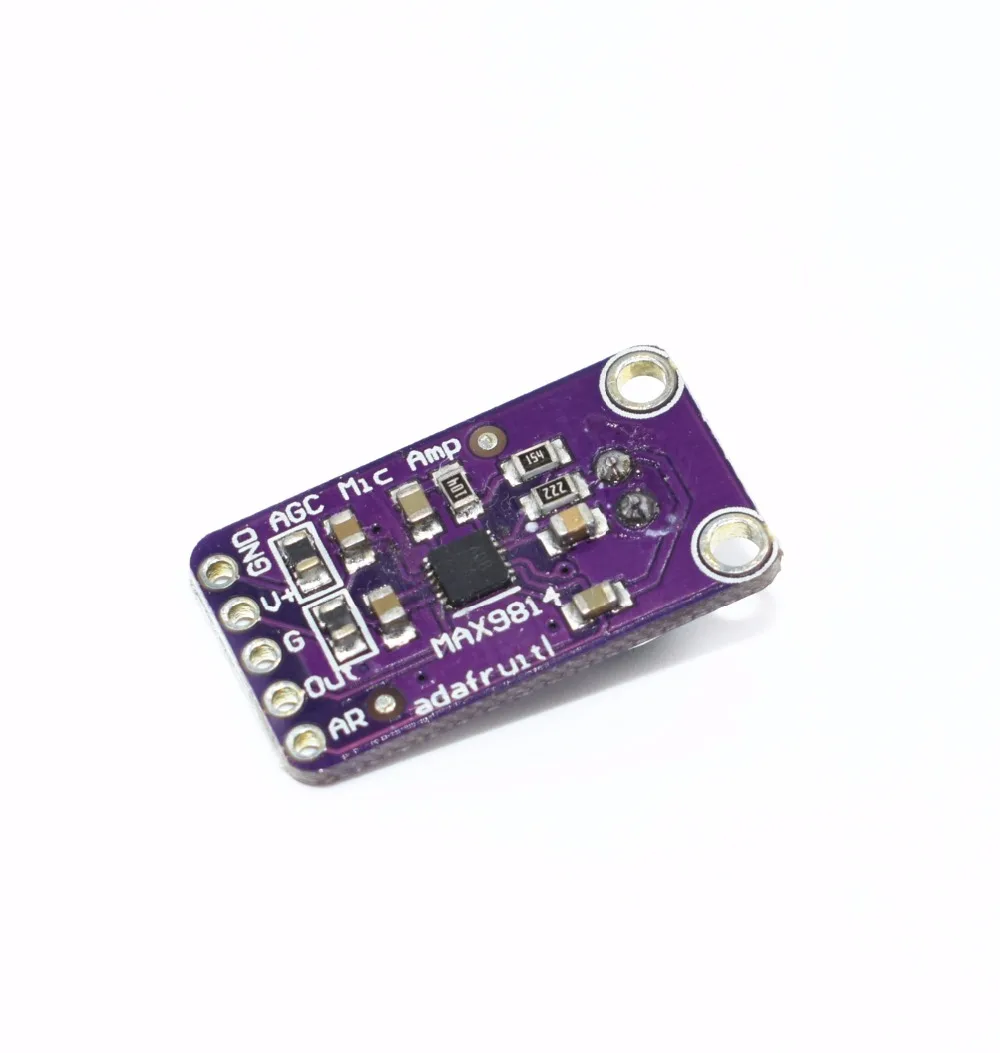 20pcs MAX9814 Microphone AGC Amplifier Board Module Auto Gain Control ...