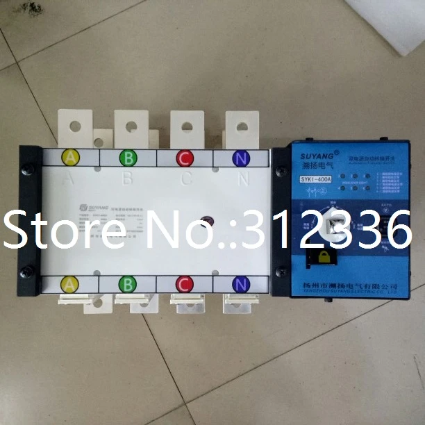 Fast Shipping 400A SYK1-400A 4P Suyang ATS Work 440V Power 220V Dual ...