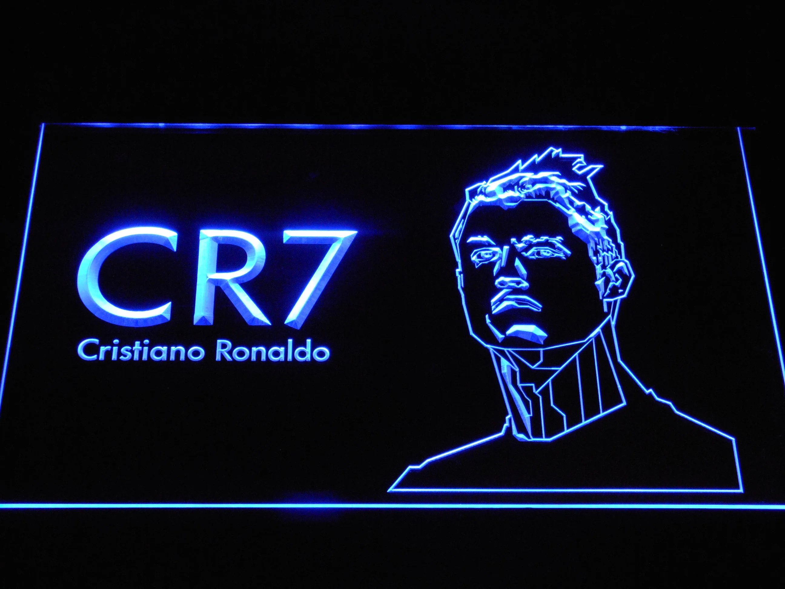 B1072 Cristiano Ronaldo 7 Led Neon Light Signs With On/off Switch 7 ...