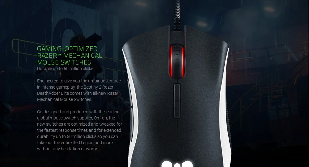 Razer Agrade Deathadder Elite Destiny 2 Edition Gaming Mouse - AppleMe