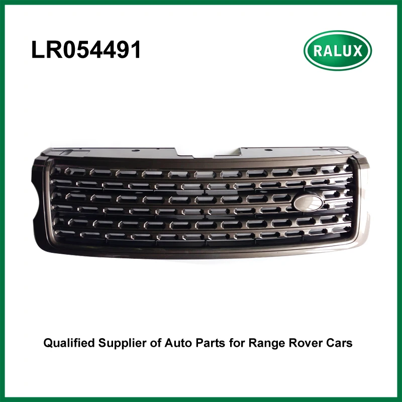 Car Front Grille In Gloss Black/gray/silver For Range Rover 2013- New ...