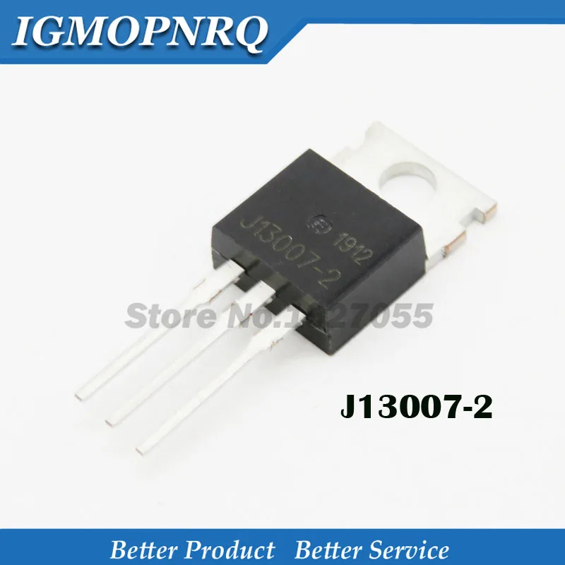 10PCS j13007 FJP13007 TO220 MJE13007 J13007 J13007-2 PARA-220 700 v/8A ...