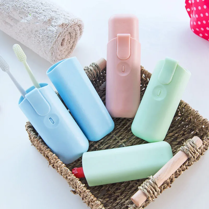 1pc Portable Toothbrush Storage Box Cubby Box Creative Toothbrush Box ... 1pc Portable Toothbrush Storage Box Cubby Box Creative Toothbrush Box ...