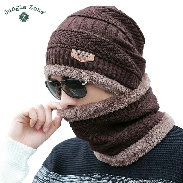 Neck Warm Winter Hat Brown Men s Caps Men Ski Hat Skullies Beanies neck-warm-winter-hat-brown-men-s-caps-men-ski-hat-skullies-beanies