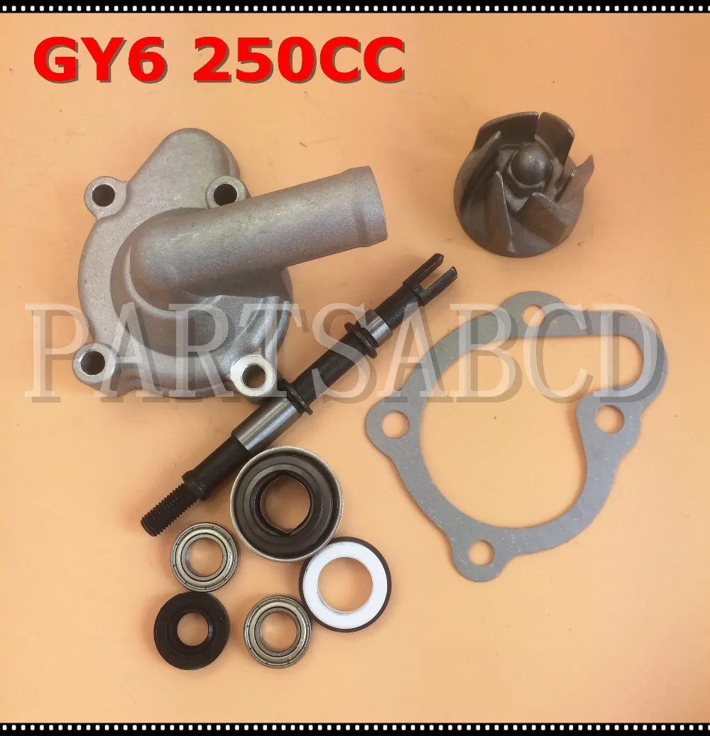 250CC GY6 250CCน้ำCoolปั๊มน้ำเครื่องยนต์Assy 250CCรถจักรยานยนต์Moped Go ...