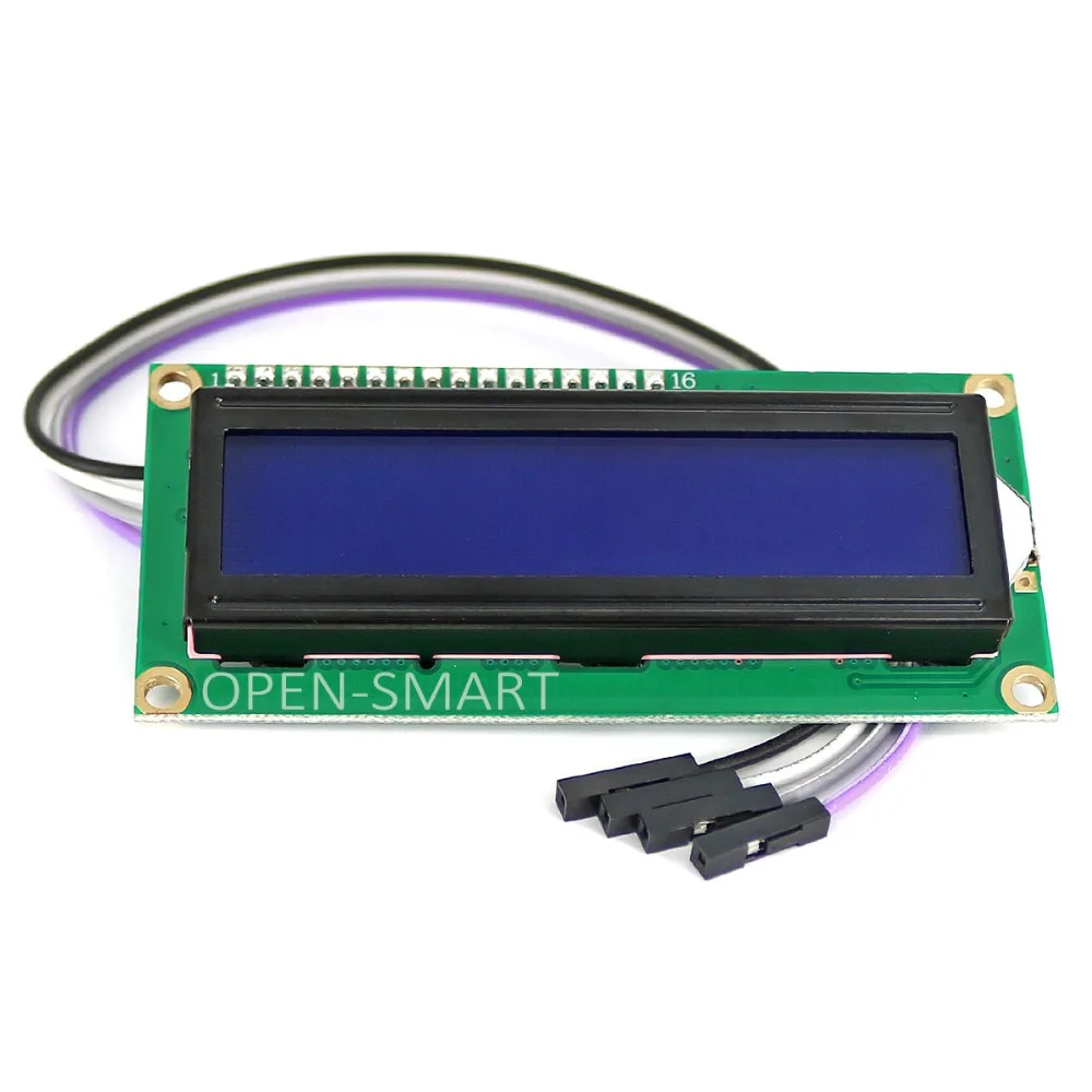 Open-Smart-blaue-Hintergrund-beleuchtung-i2c-iic-lcd-Anzeige-modul-mit ...