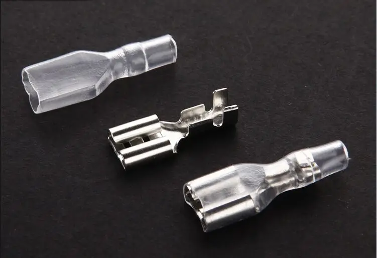 100pcs-lot-6-3mm-Crimp-Terminal-Splice-G9-Female-Spade-Connector-Splice ...