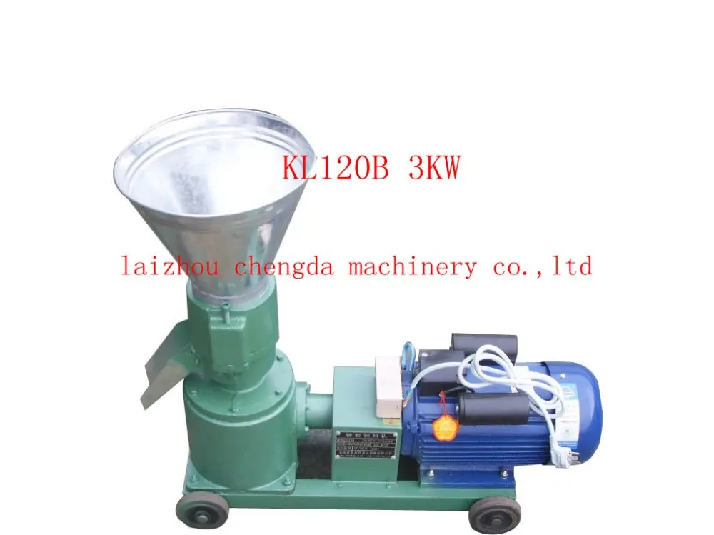 KL series flat die pellet mill with CE motor for your own use or ...