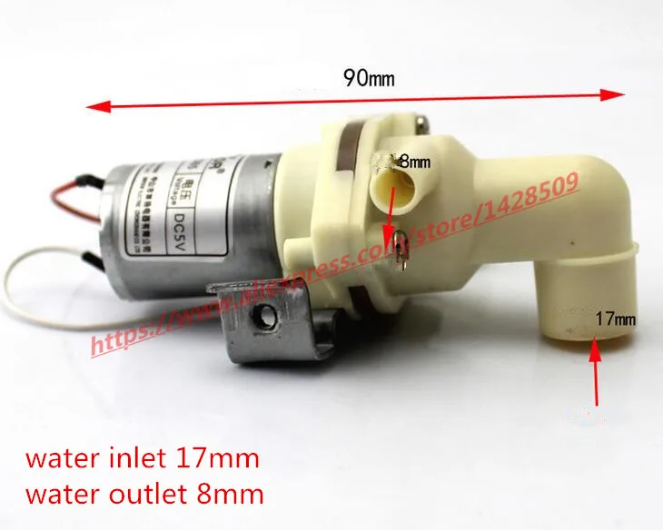 R365 DC 5V Mini Micro Water Pump Low Noise DC Motor pump water ...