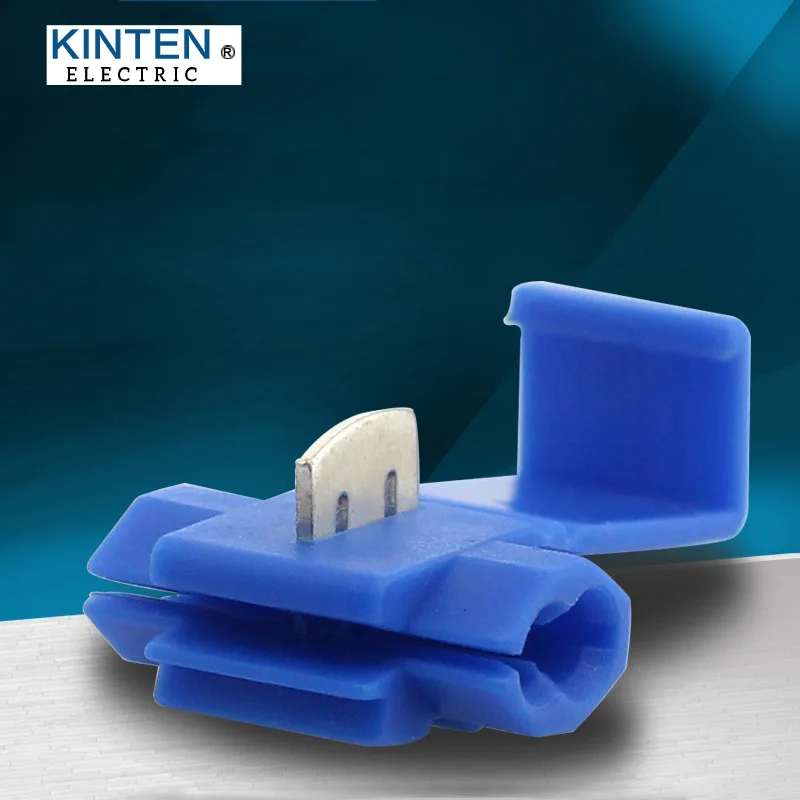 50PCS Blue Scotch Lock Quick Splice Cable Connector Wire Connector ...