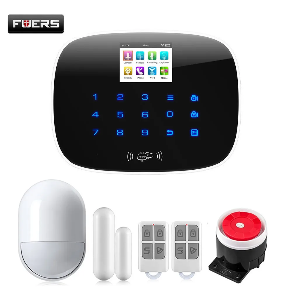 Fuers 433MHz Wireless WIFI 3G Alarm GSM Alarm PSTN Home Security Alarm ... Fuers 433MHz Wireless WIFI 3G Alarm GSM Alarm PSTN Home Security Alarm ...