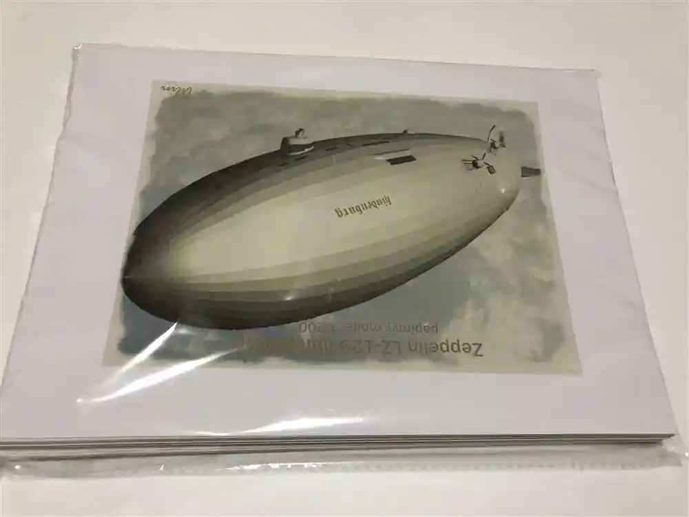 50cm 1:200 World War II Germany Hindenburg Zeppelin LZ 129 Airship ...