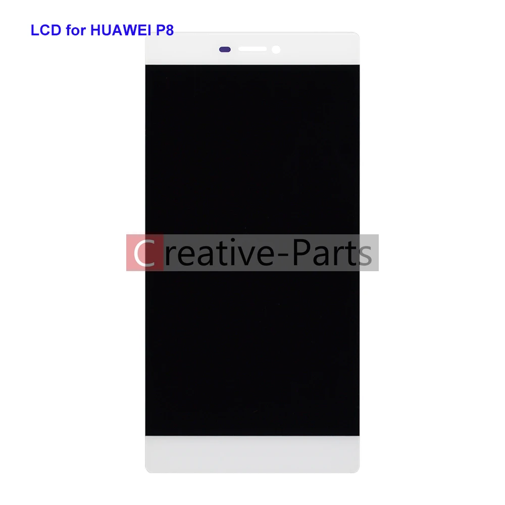 Original LCD screen For Huawei Ascend P8 Pantalla White Color With ...