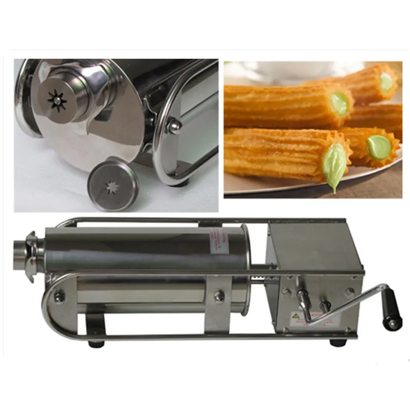 5L Commercial Spanish Churro Making Machine Including 3 Churro Outlet ...
