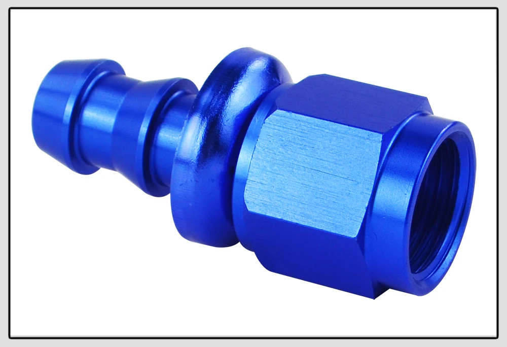 6AN Straight Push Lock Socketless Hose End Fitting | Deancent Garage