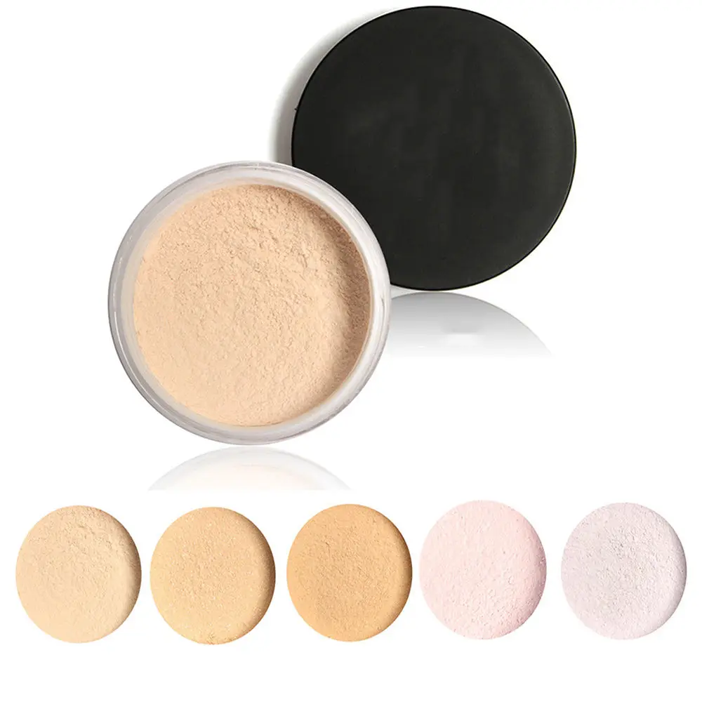 Makeup Soft Oil Control Matte Face Loose Powder Natural Ultrafine ...
