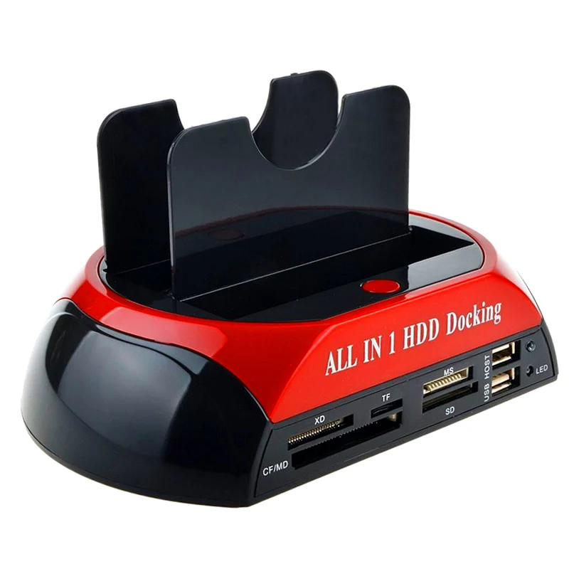 Multi Function All In 1 HDD Docking Station Support 2.5 3.5 Inch Hard ...