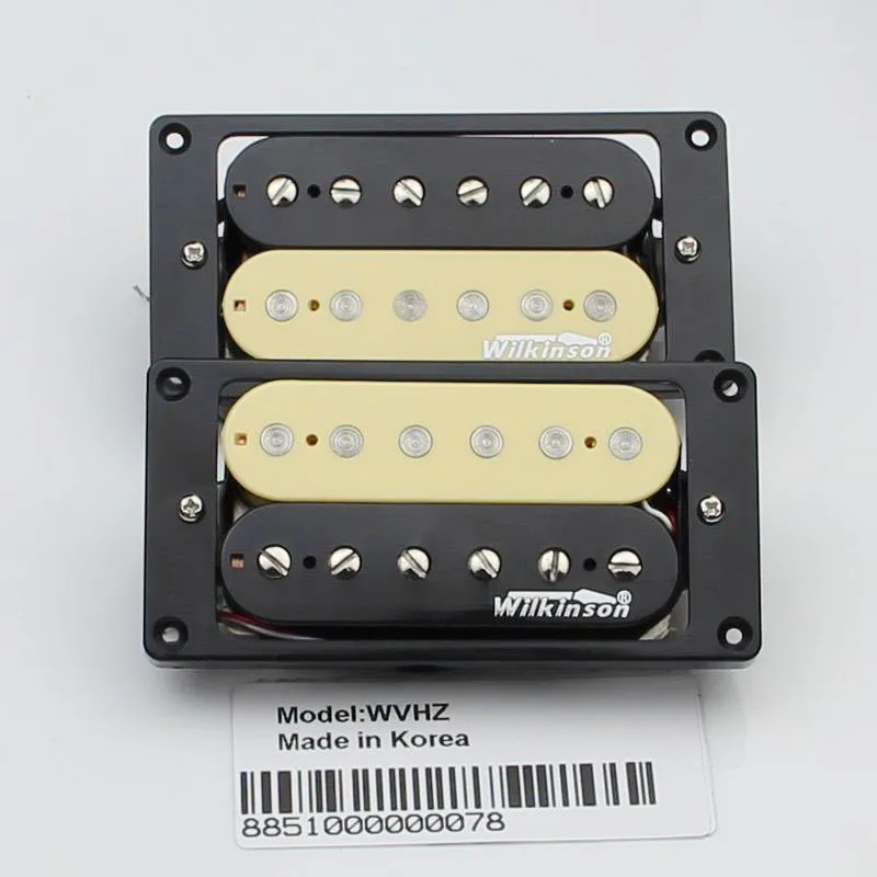 1 Set Electric guitar pickup zebra pick up Wilkinson WVHZ Humbuckers ...