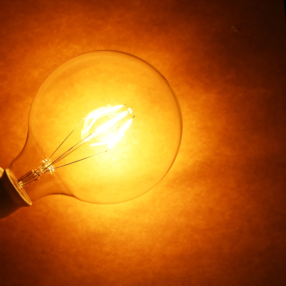 Global light bulb Edison indoor lighting lamp G125 Big bubble ball ...