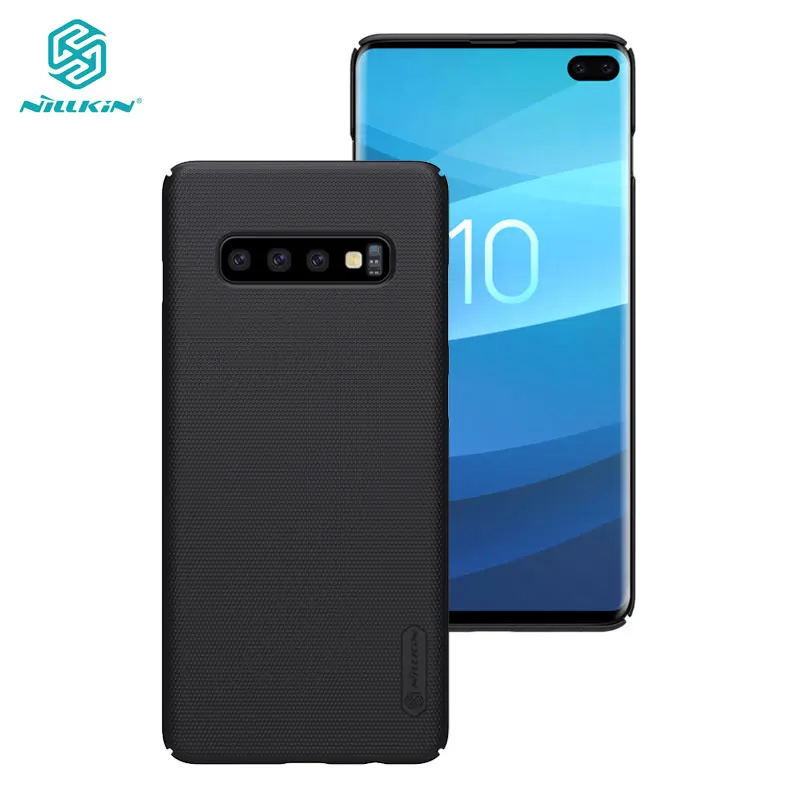 Чехол для samsung Galaxy S6 S7 edge S8 S9 S10E S10+ Plus корпус Nillkin матовый щит жесткая ...